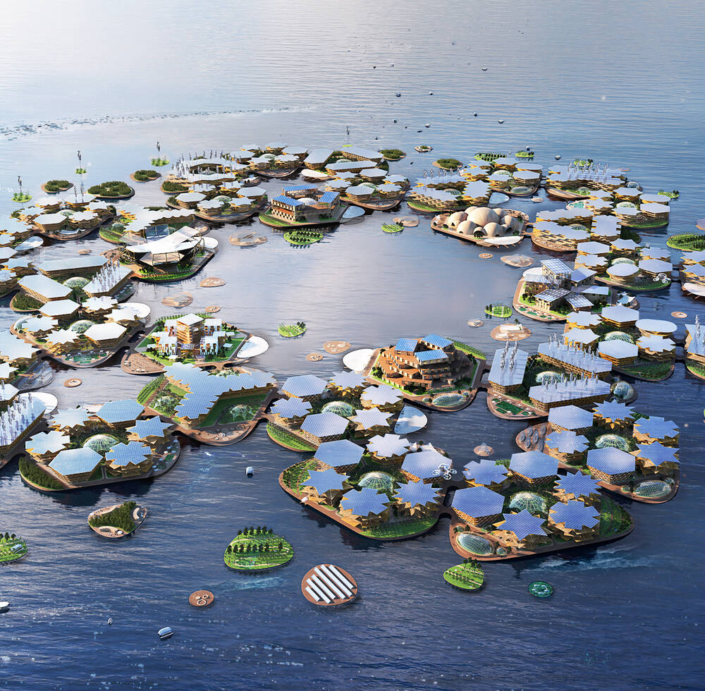 The world’s first sustainable floating community – BONGORAMA.COM